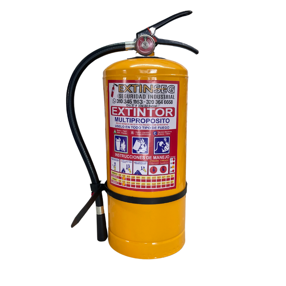 Extintor multipropósito 20LB – Extinseg – Extintores y ortopedicos en ...